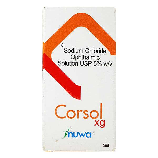 Buy CORSOL XG Ophthalmic Solution 5ml Online at Upto 25% OFF | Netmeds