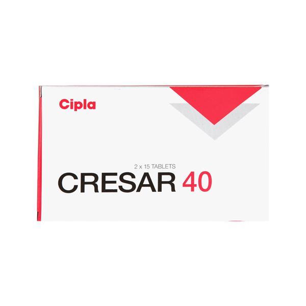 Cresar 40mg Tablet 15'S : Price, Uses, Side Effects | Netmeds