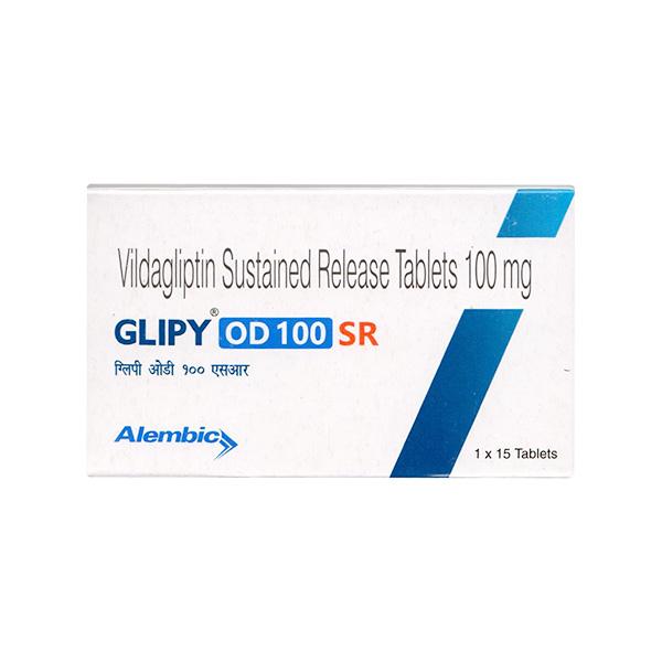 GLIPY OD 100 SR Tablet 15's : Price, Uses, Side Effects | Netmeds