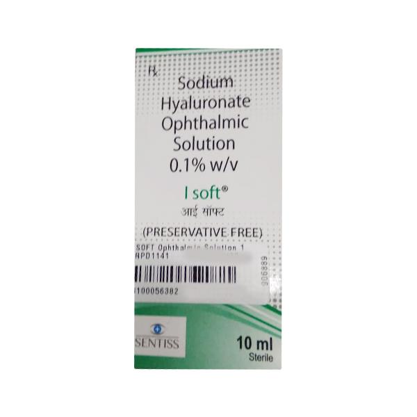 I SOFT Ophthalmic Solution 10ml : Price, Uses, Side Effects | Netmeds