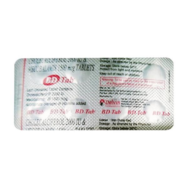 BD Tablet 10's Price, Uses, Side effects, Substitutes | Netmeds