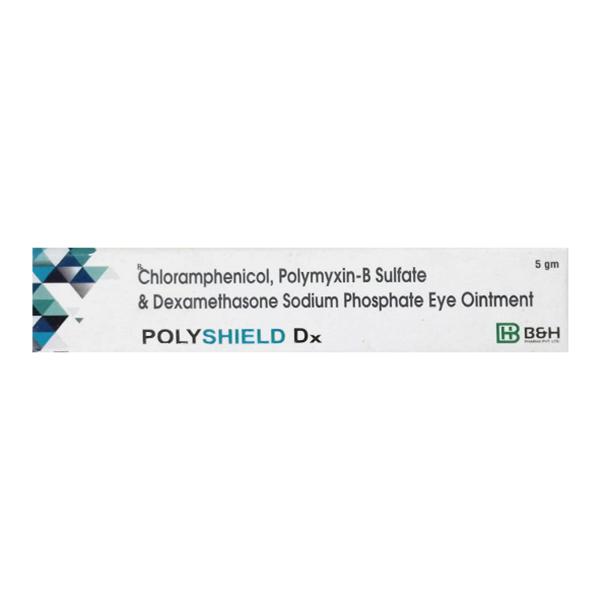 Buy POLYSHIELD DX Eye Ointment 5g Online at Upto 25% OFF | Netmeds