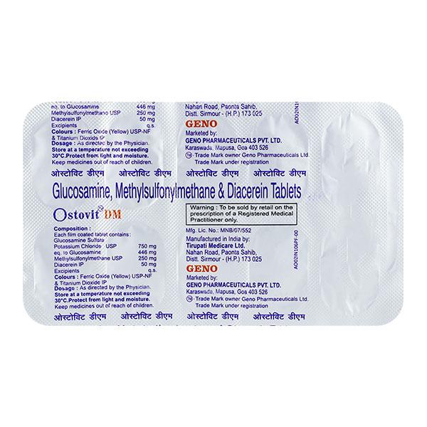 Ostovit DM Tablet 10'S : Price, Uses, Side Effects | Netmeds