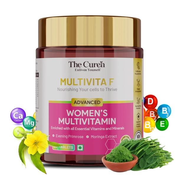 The Curen Multivita F Advanced Women'S Multivitamin Tablet 60's Online ...