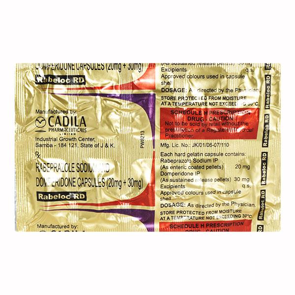Rabeloc RD Capsule 10'S - Buy Medicines online at Best Price from ...