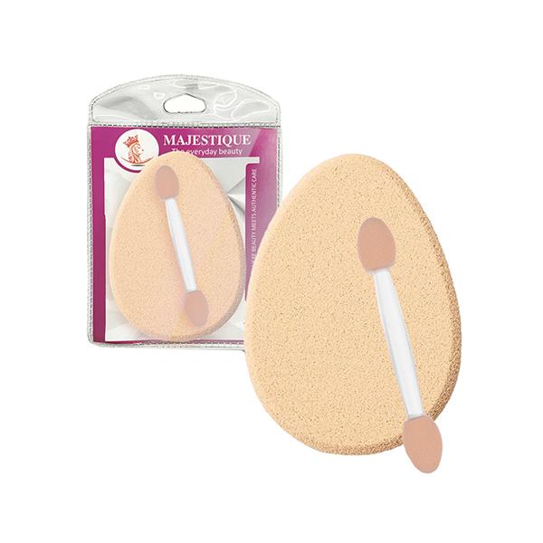 Buy Majestique Flat Oval Cream Makeup Sponge, for Face Primer Compact ...