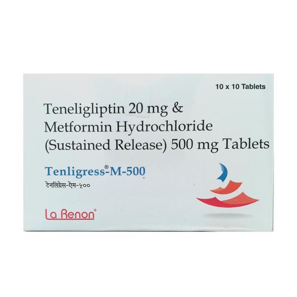 Tenligress M 20/500mg Tablet 10'S Price, Uses, Side effects ...