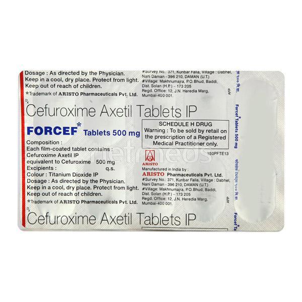 Forcef 500mg Tablet 10'S - Price, Uses, Side Effects | Netmeds