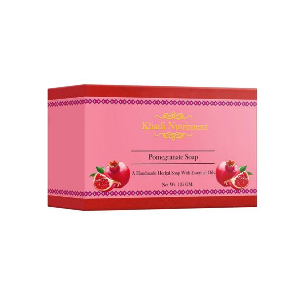 Buy Nutriment, Khadi Nutriment Pomegranate Soap 125 gm Online at Best ...