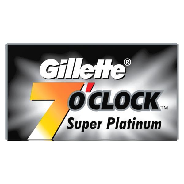 Gillette 7'O Clock Super Platinum Stainless Blade 10's online at best ...