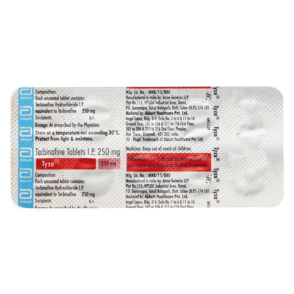 TYZA Tablet 10's Price, Uses, Side effects, Substitutes | Netmeds