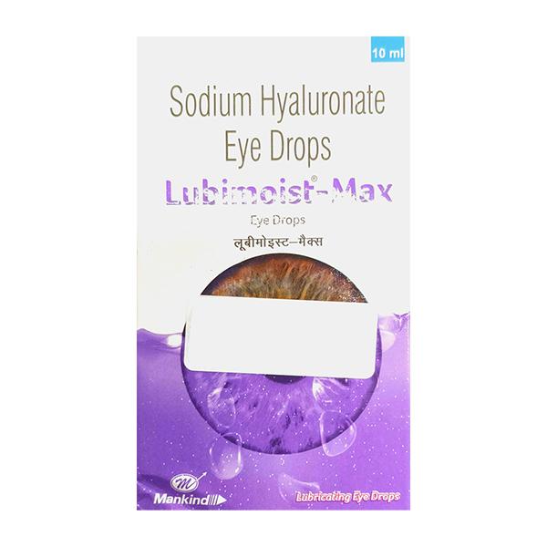 Buy LUBIMOIST MAX Eye Drops 10ml Online | Netmeds