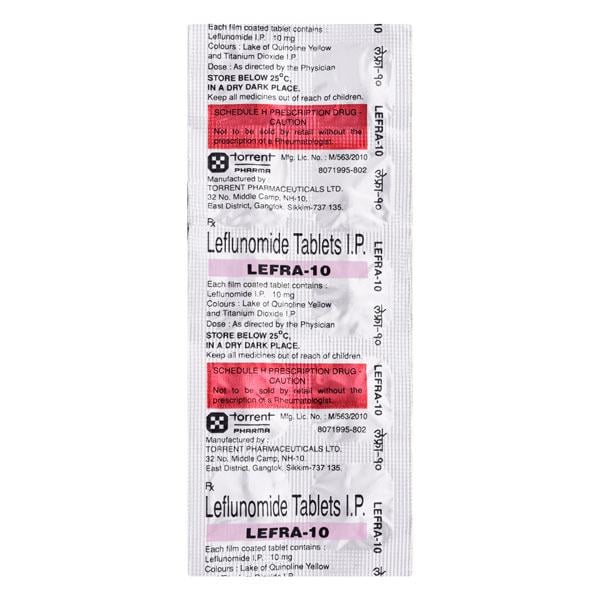 Buy Lefra 10mg Tablet 10'S Online at Upto 25% OFF | Netmeds