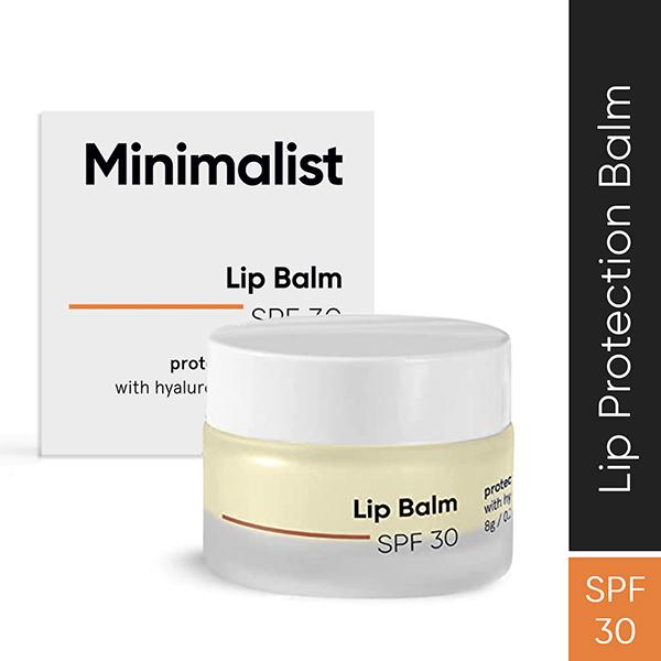 Minimalist SPF 30 Lip Balm with Ceramides & HA for Lip Protection ...