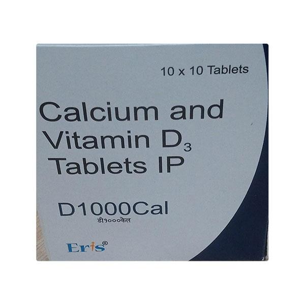 D 1000 Cal Tablet 10'S : Price, Uses, Side Effects | Netmeds