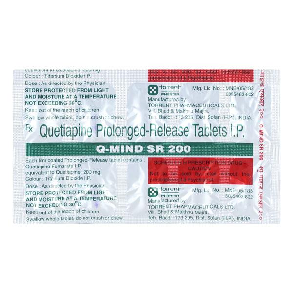 Buy Q Mind SR 200mg Tablet 10'S Online at Upto 25% OFF | Netmeds
