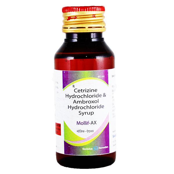 MOLLIF AX Syrup 60ml Price, Uses, Side effects, Substitutes | Netmeds