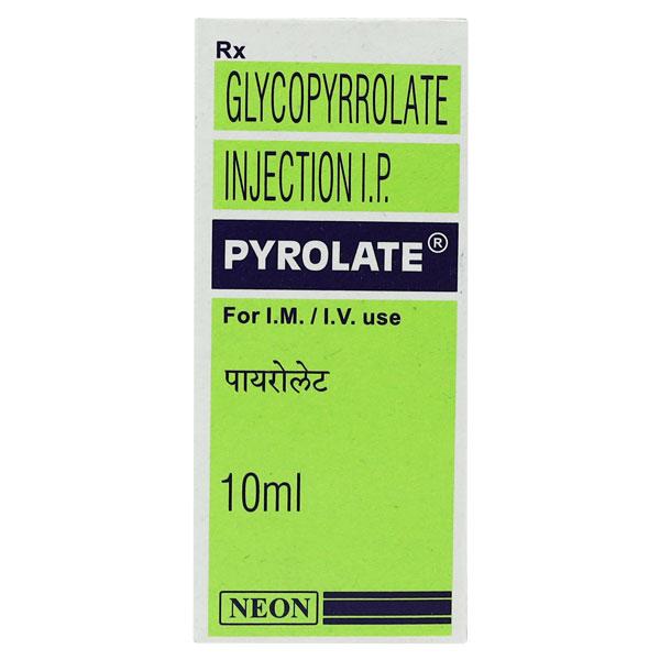 Buy Pyrolate 0.2mg Injection 10ml Online at Upto 25% OFF | Netmeds