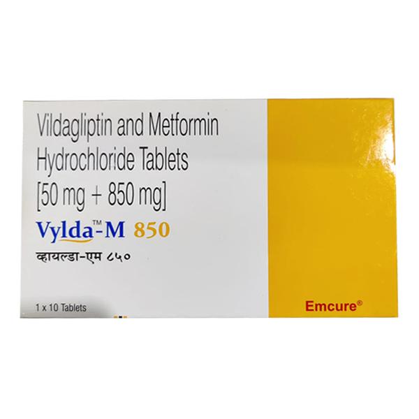 VYLDA M 850mg Tablet 10's : Price, Uses, Side Effects | Netmeds