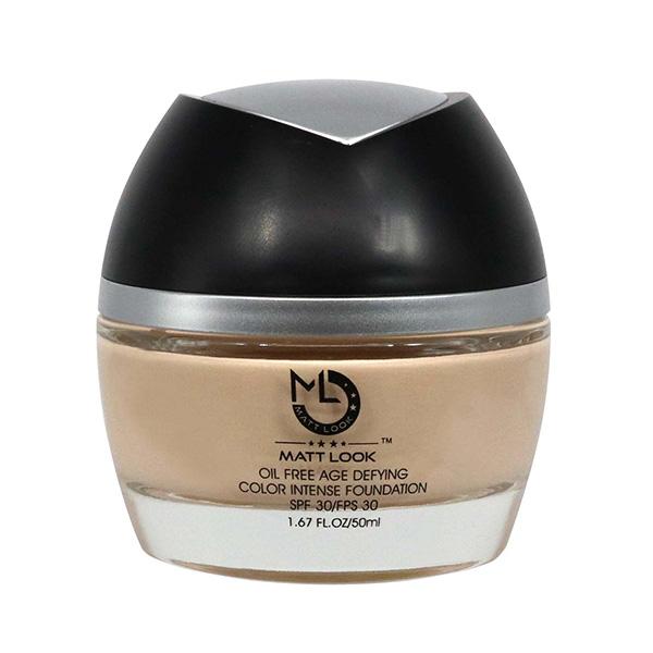 Buy Matt Look Oil Free Age Defying Colour Intense Foundation SPF 30/FPS ...