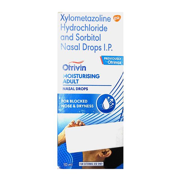 OTRIVIN MOISTURISING ADULT Nasal Drops 10ml Price, Uses, Side effects ...
