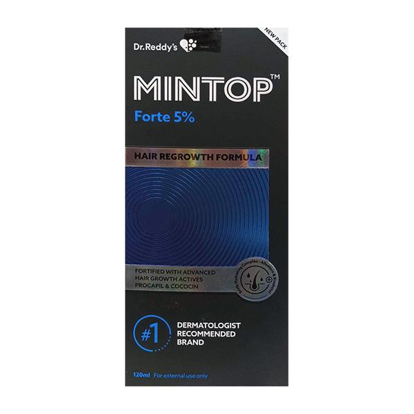 Buy MINTOP FORTE 5% NEW PACK HAIR REGROWTH FORMULA Solution 120ml ...
