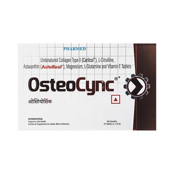 OSTEOCYNC Tablet 10's Price, Uses, Side effects, Substitutes | Netmeds