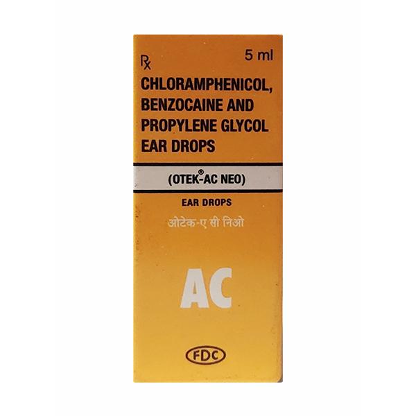 Buy Otek Ac Neo Ear Drops 5ml Online at Upto 25% OFF | Netmeds