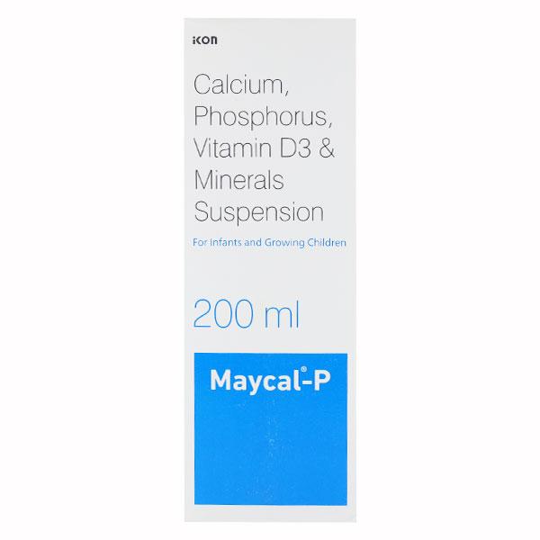 Buy MAYCAL P Suspension 200ml Online at Upto 25% OFF | Netmeds