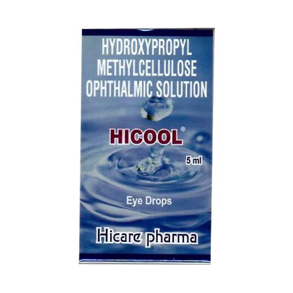 HICOOL Eye Drops 5ml Price, Uses, Side effects, Substitutes | Netmeds