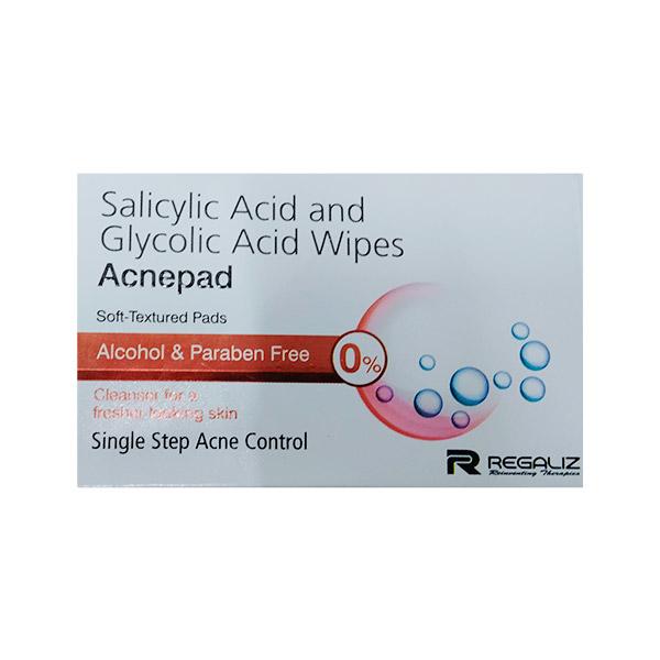 ACNEPAD Soft Textured Pad Wipes 50's Price, Uses, Side effects ...