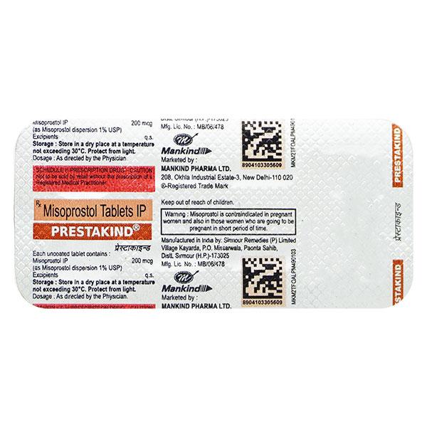 Prestakind Tablet 4'S - Price, Uses, Side Effects, and Substitutes ...