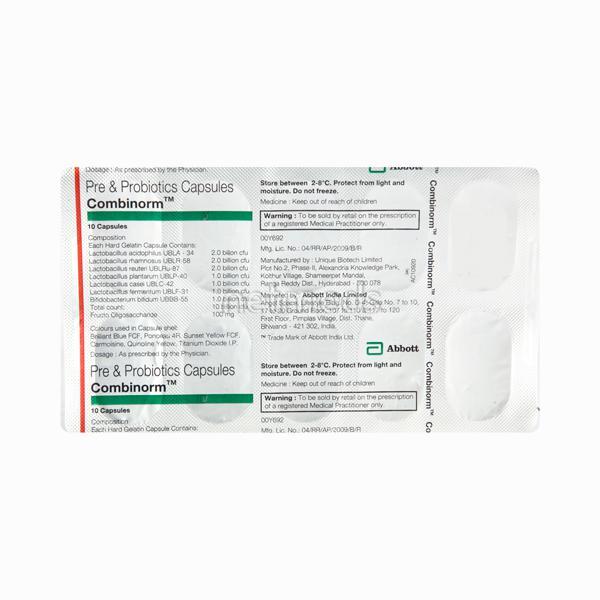 Combinorm Capsule 10'S : Price, Uses, Side Effects | Netmeds