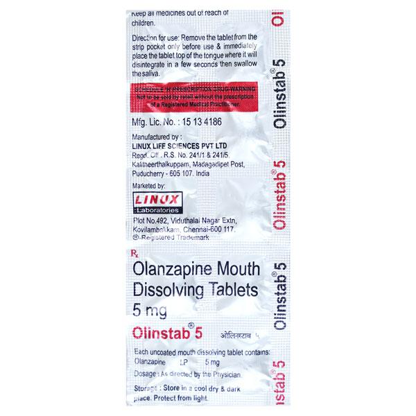 Olinstab 5mg Tablet 10'S Price, Uses, Side effects, Substitutes | Netmeds