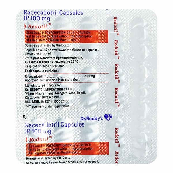 Redotil 100mg Capsule 15'S - Price, Uses, Side Effects | Netmeds