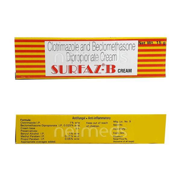Buy Surfaz B Cream 15gm Online at Upto 25% OFF | Netmeds