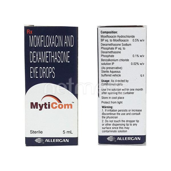 Buy Myticom Eye Drops 5ml Online at Upto 25% OFF | Netmeds