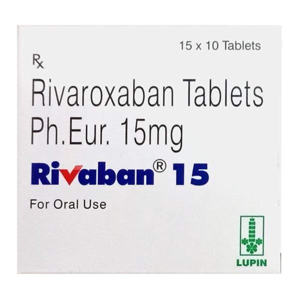 RIVABAN 15 Tablet 10's Price, Uses, Side effects, Substitutes | Netmeds
