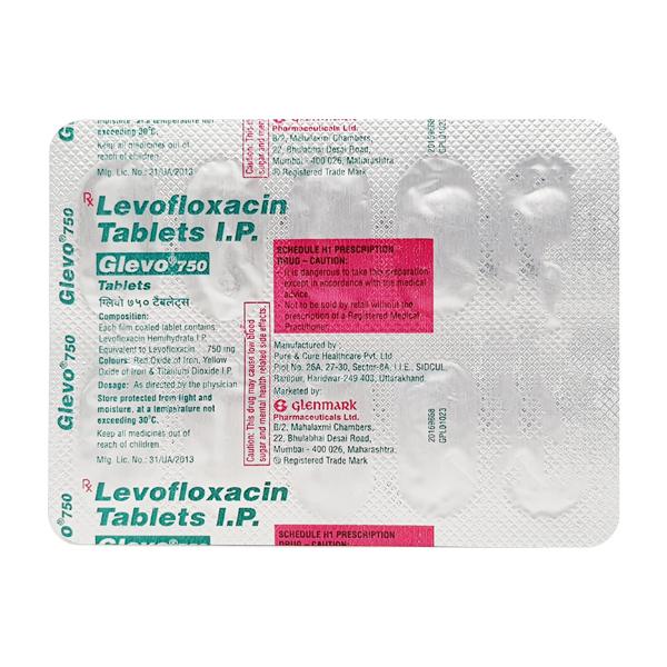 Glevo 750mg Tablet 10'S Price, Uses, Side effects, Substitutes | Netmeds