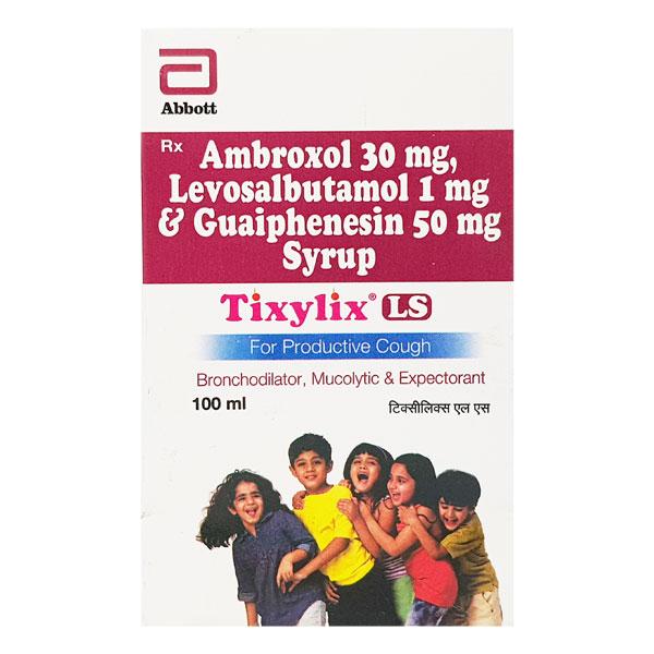 Tixylix LS Syrup 100ml Price, Uses, Side effects, Substitutes | Netmeds