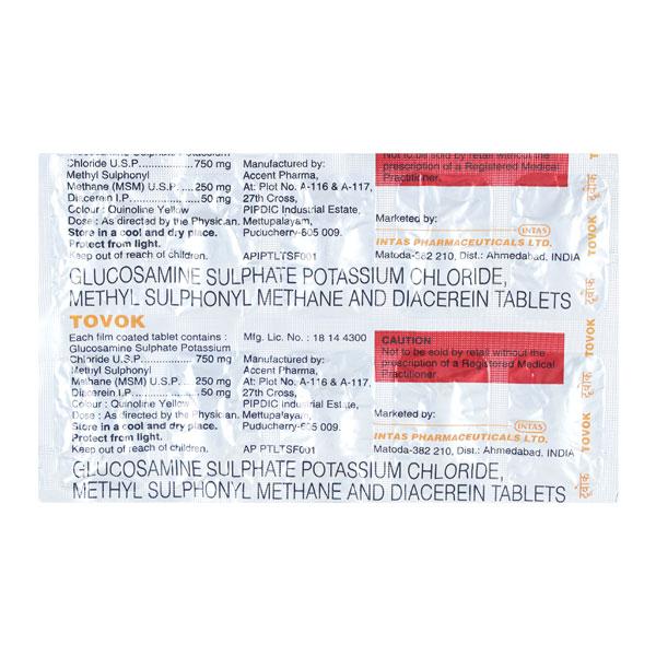 Tovok Tablet 10'S Price, Uses, Side effects, Substitutes | Netmeds