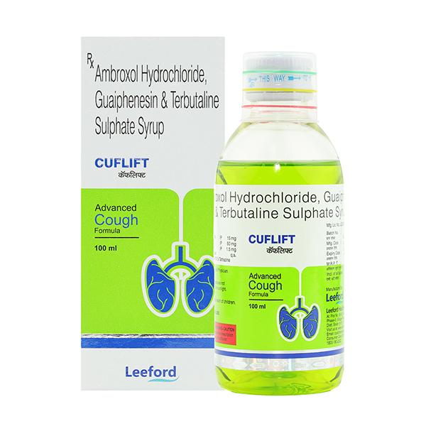CUFLIFT ADVANCED COUGH FORMULA Syrup 100ml Price, Uses, Side effects ...