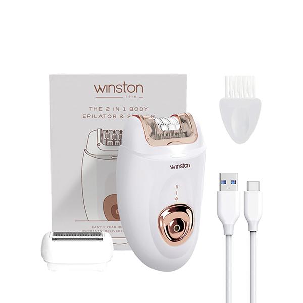 Buy Winston Electric Cordless 2 In 1 Body Epilator & Shaver ...