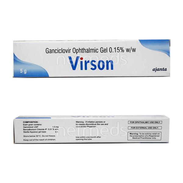 Virson Gel 5gm Price, Uses, Side effects, Substitutes | Netmeds