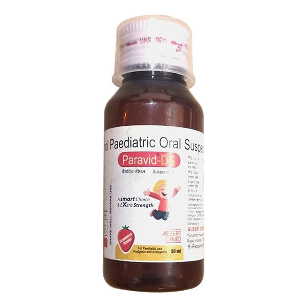 PARAVID DS STRAWBERRY FLAVOUR Suspension 60ml : Price, Uses, Side ...