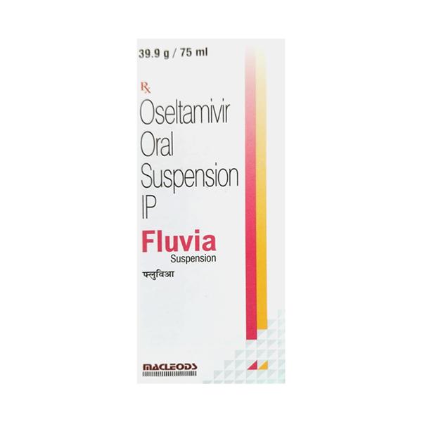 Buy FLUVIA 39.9g Oral Suspension 75ml Online | Netmeds