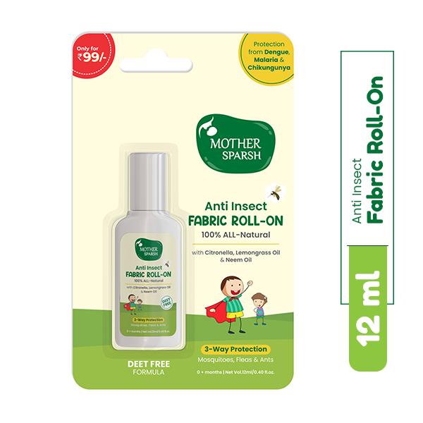 Mother Sparsh Anti Insect Fabric Roll-On 12 ml 12 ml Online at ...