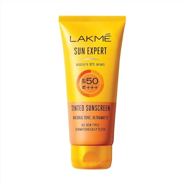 Buy Lakme Sun Expert SPF 50 Pa+++ Tinted Sunscreen Gel 50 ml Online at ...