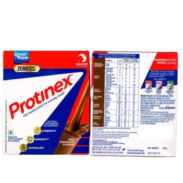 Buy Protinex Powder - Rich Chocolate Flavour 230 gm (Refill Pack) 2 g ...