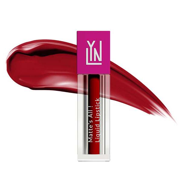 Buy LYN Matte Liquid Lipstick Born Red dy 1 ml Online at Discounted ...